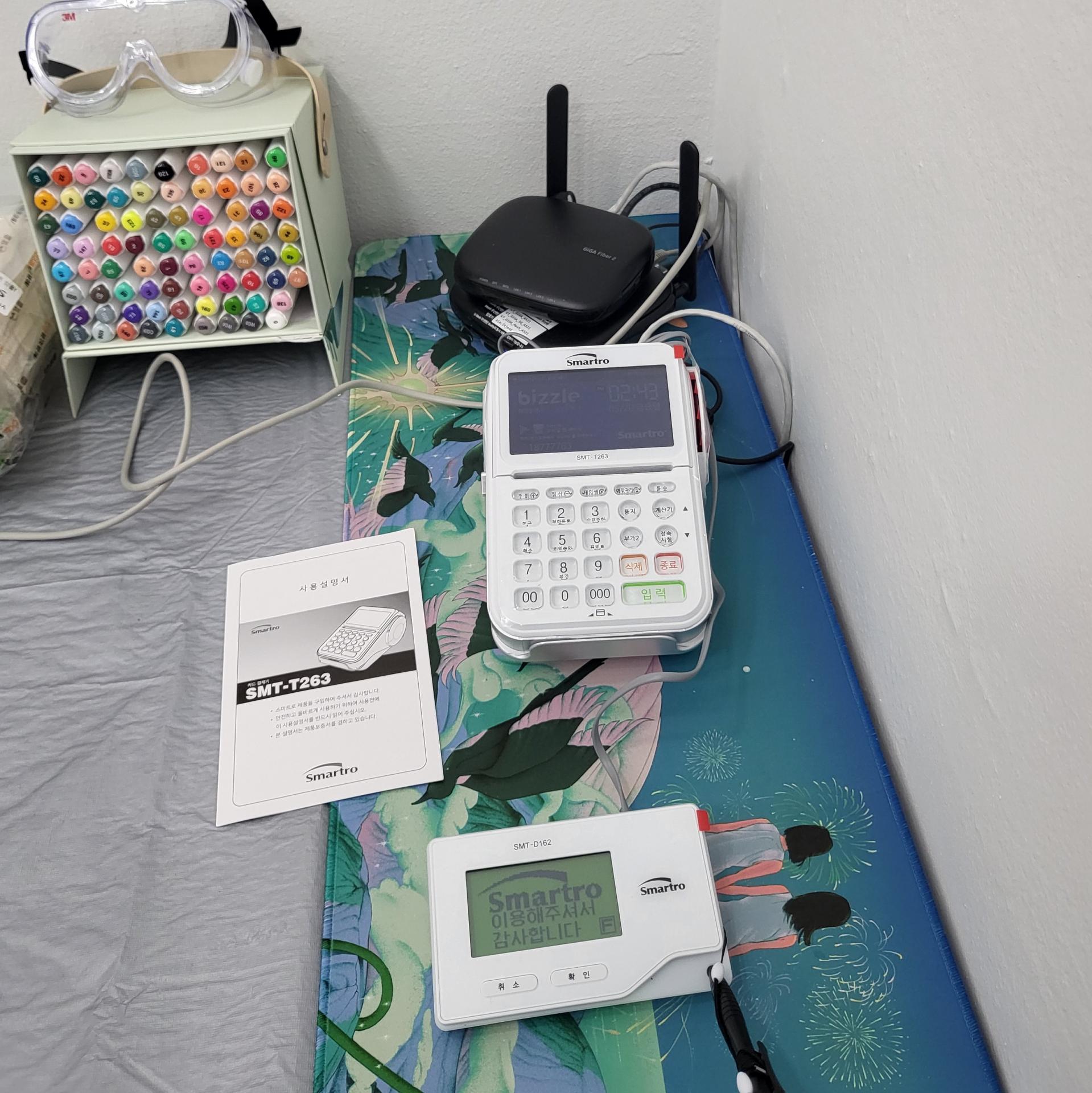 [SMT-T263] 경기 구리시 예술 창작 공방 & 소품샵 이카드밴 카드단말기 설치 완료하였습니다. : 이카드밴(주)