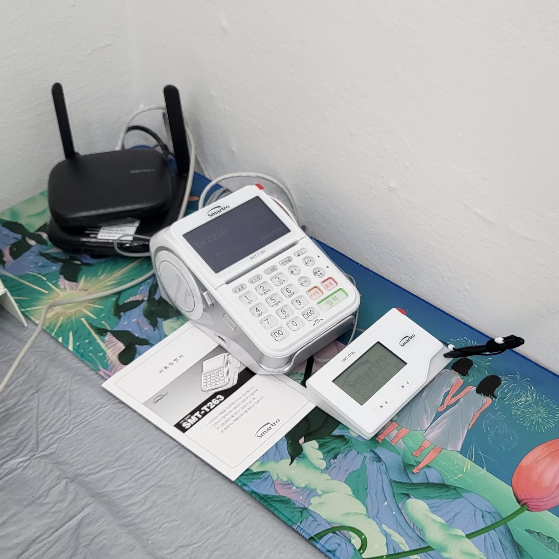 [SMT-T263] 경기 구리시 예술 창작 공방 & 소품샵 이카드밴 카드단말기 설치 완료하였습니다. : 이카드밴(주)