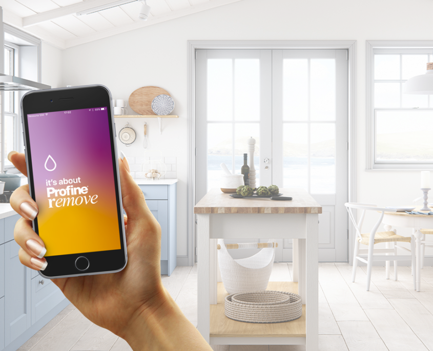 연수필터의 수명을 알려주는 프로파인 REMOVE APP : 프로파인