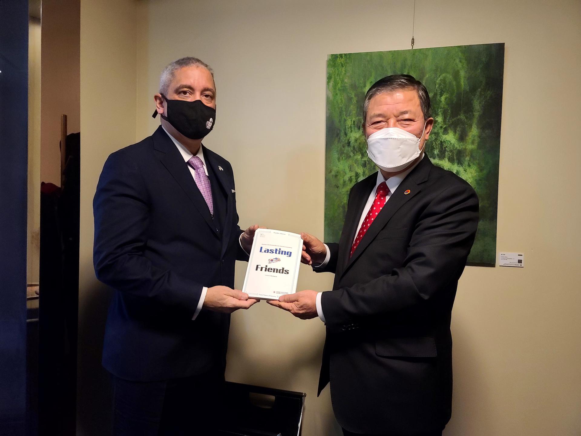 황진하 협회장, 크리스토퍼 델 코소(Christopher Del Corso) 주한미국 대사대리 오찬 : 한미우호협회