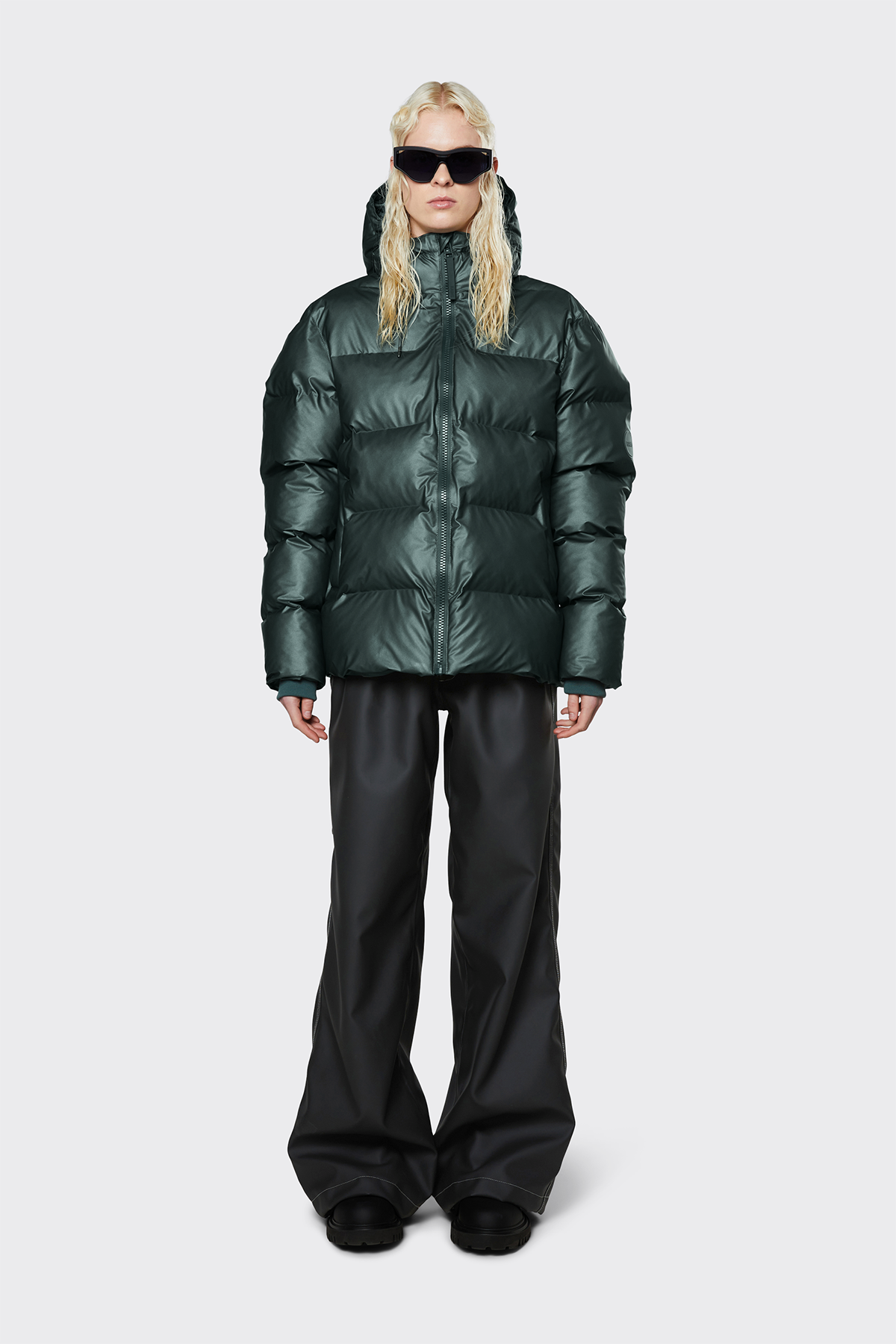 [RAINS] Puffer Jacket Silver Pine_RAINS