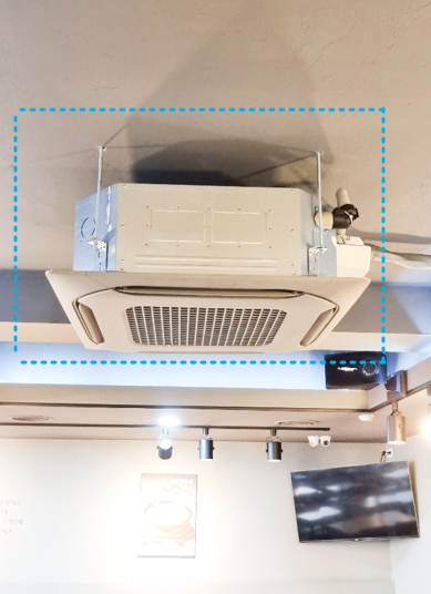 성남 마라탕 Lg 천장형 중고에어컨 설치사례 냉·난방기 시스템 에어컨 전문 주 아이티글로벌 시공 사례