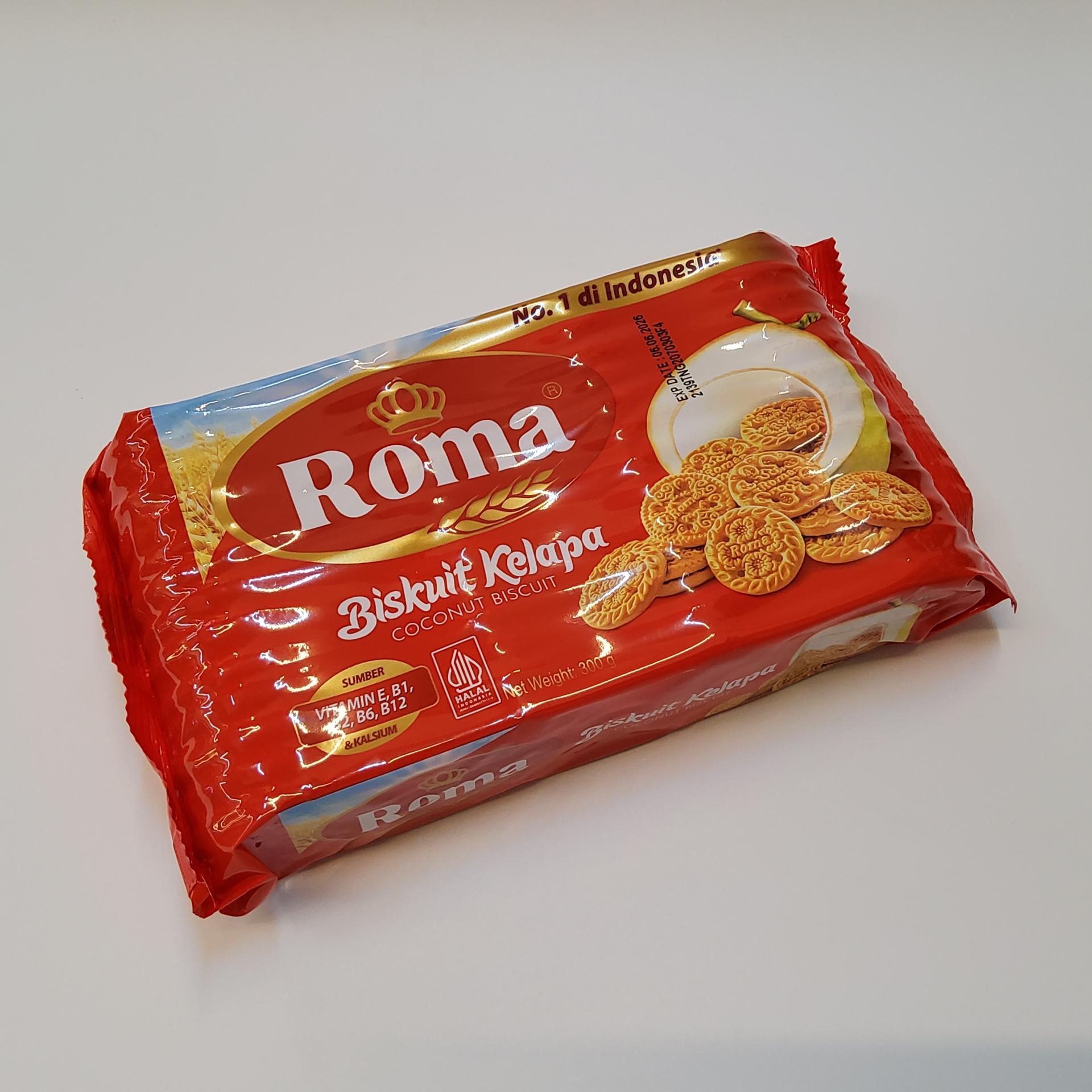 Roma Biskuit Kelapa (300g) : bataviamart