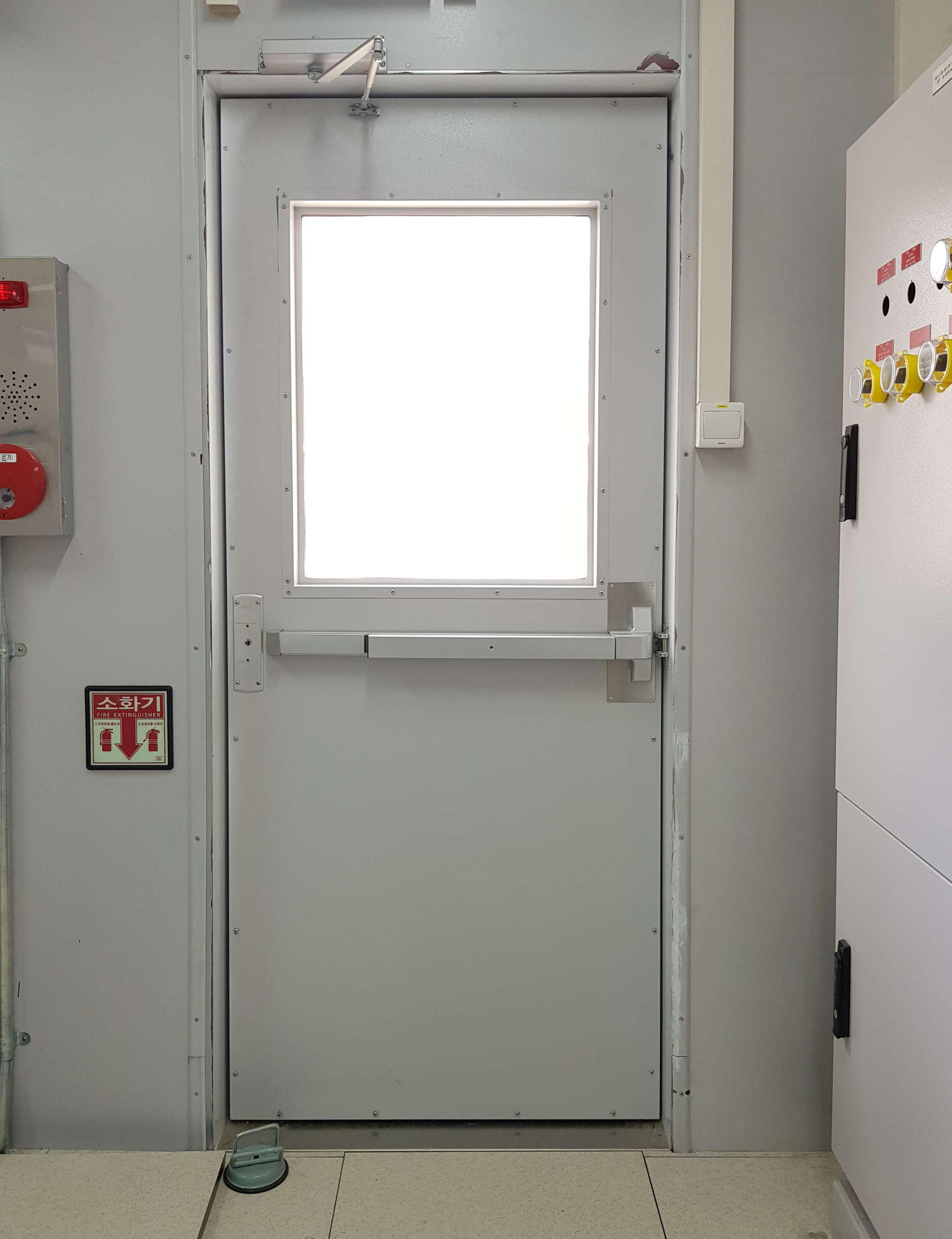 [패닉바] 편개형 패닉바 Panicbar, Panic Device : Panic Exit Device