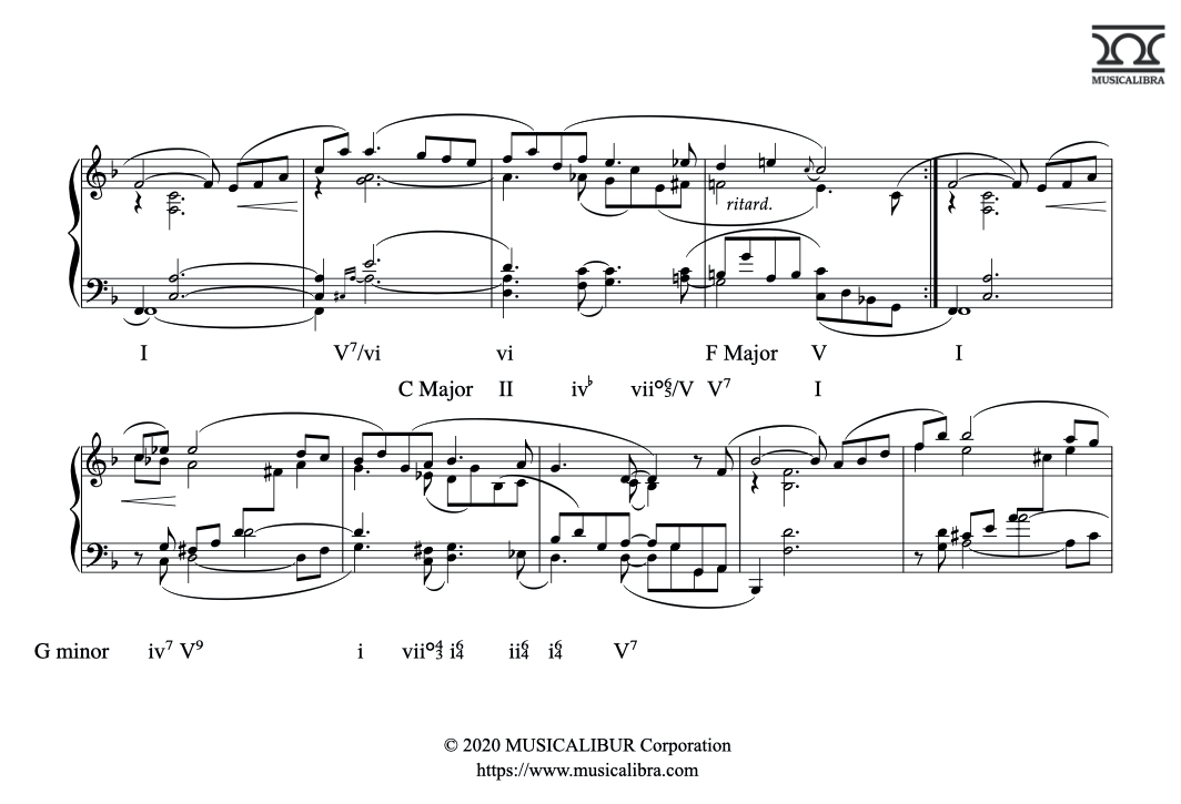 Music Theory Quiz 18. Harmonic Analysis - Chord Progression : BLOG