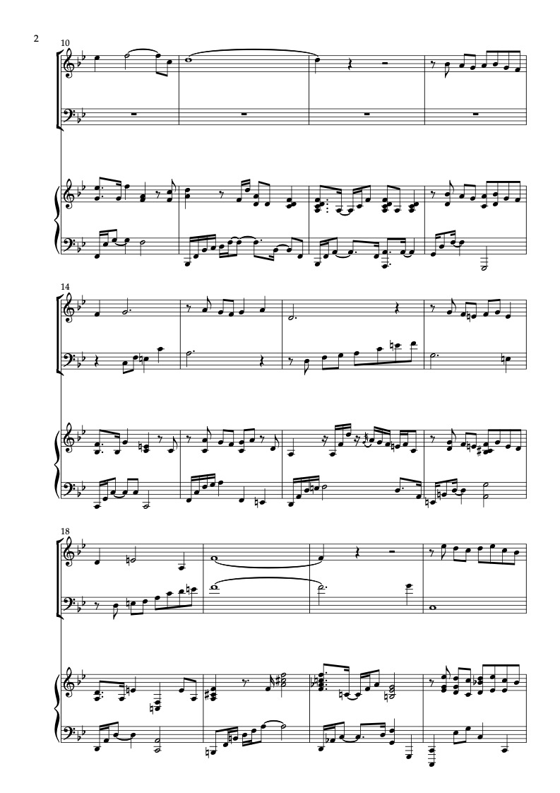 [TRIO SHEET MUSIC] How Do You Keep the Music Playing - Violin, Cello ...