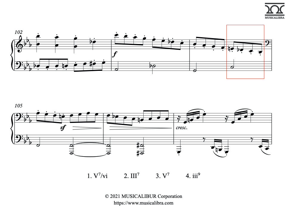 Music Theory Quiz 124. Harmonic Analysis - Secondary Dominant Chord : BLOG