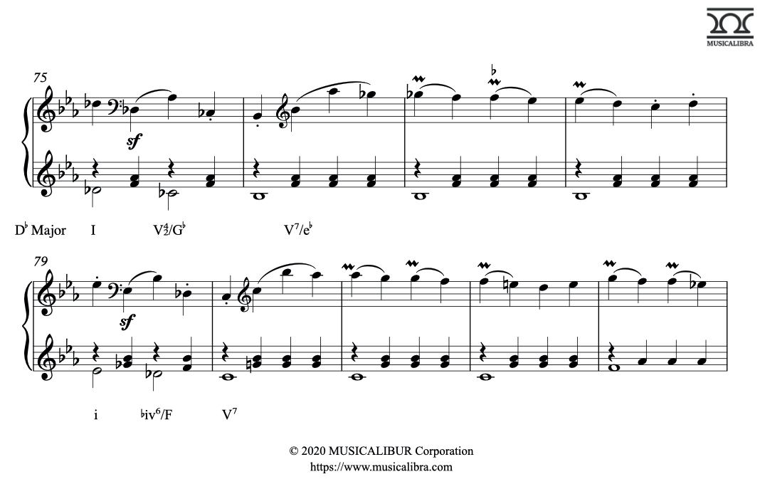 Music Theory Quiz 52. Harmonic Analysis - Chord Progression : BLOG