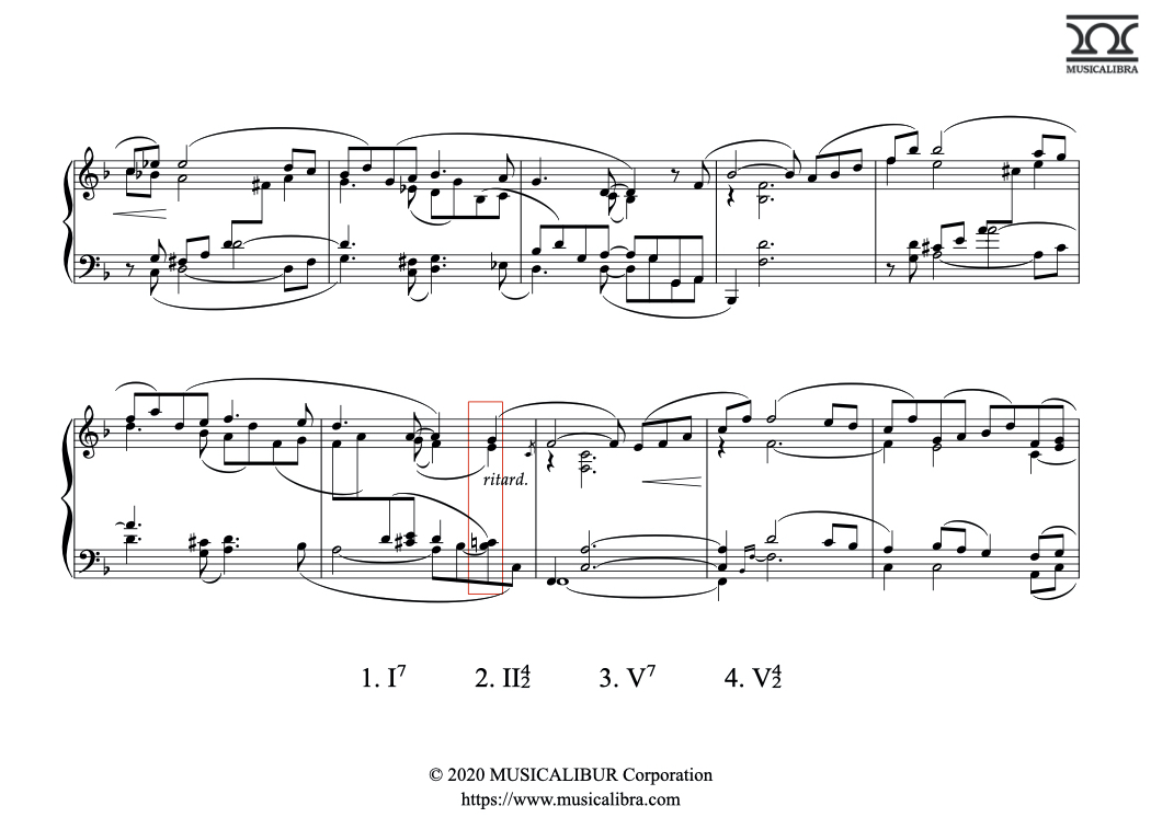 Music Theory Quiz 22. Harmonic Analysis - Seventh Chord : BLOG