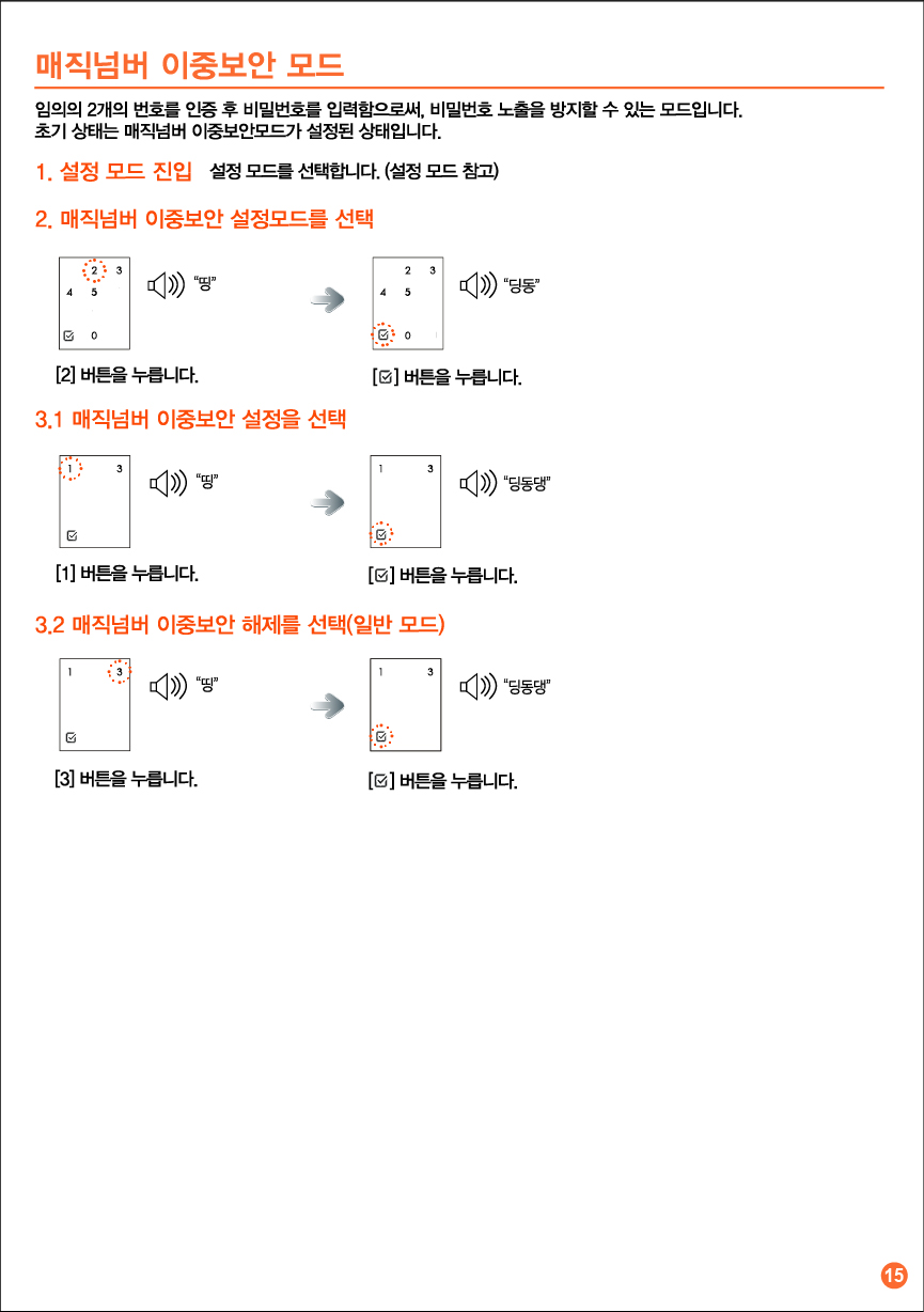 직방 삼성 스마트도어락 SHP-P52 사용자 매뉴얼 : 인생이 즐거워지는 순간