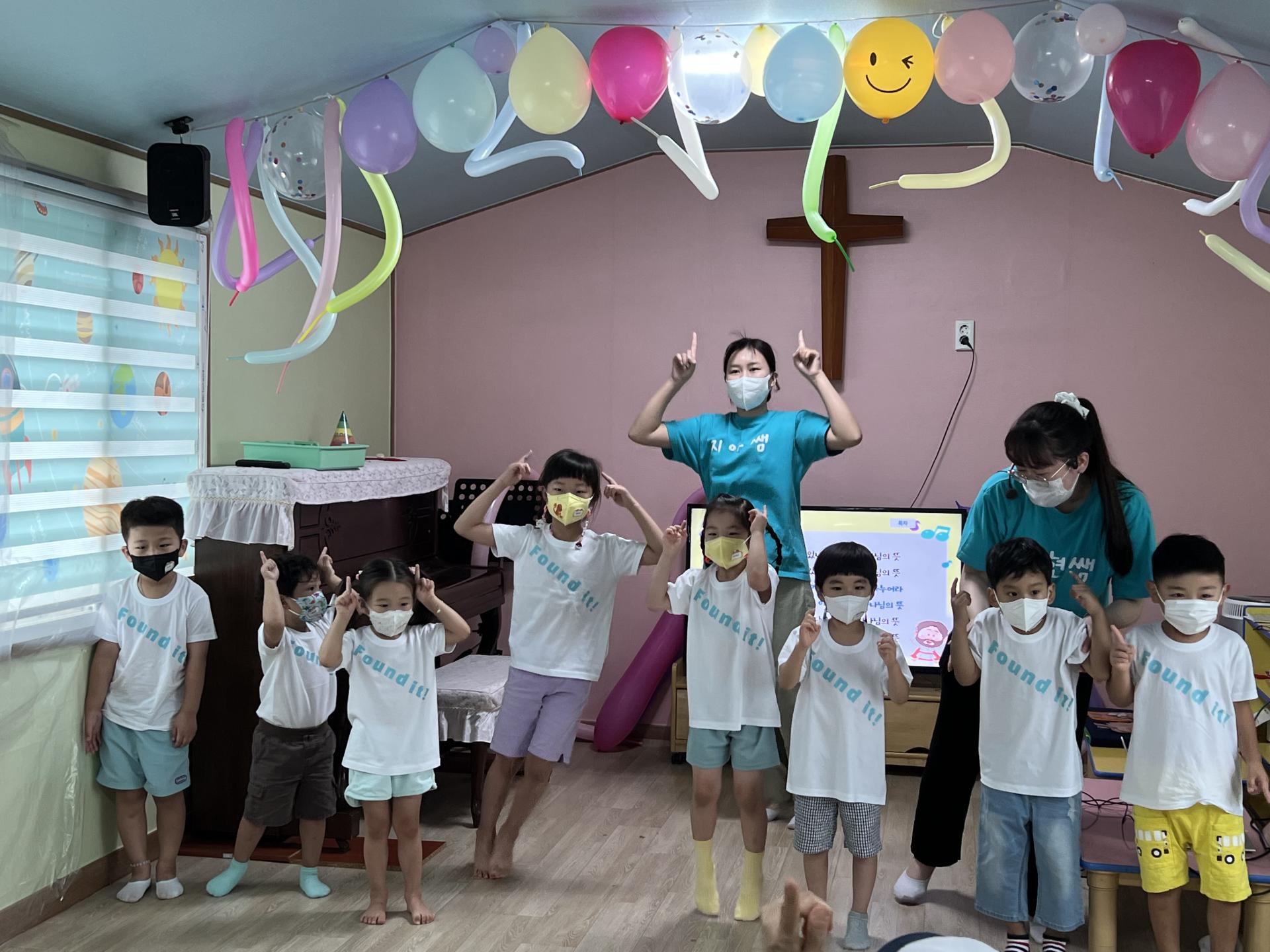 2022년 유치부 여름성경학교 독바위교회