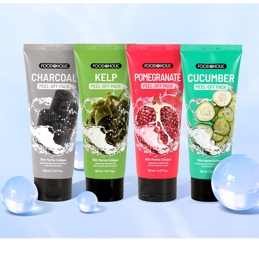 푸드어홀릭 필 오프팩 150ml 4종 베로베코스메틱