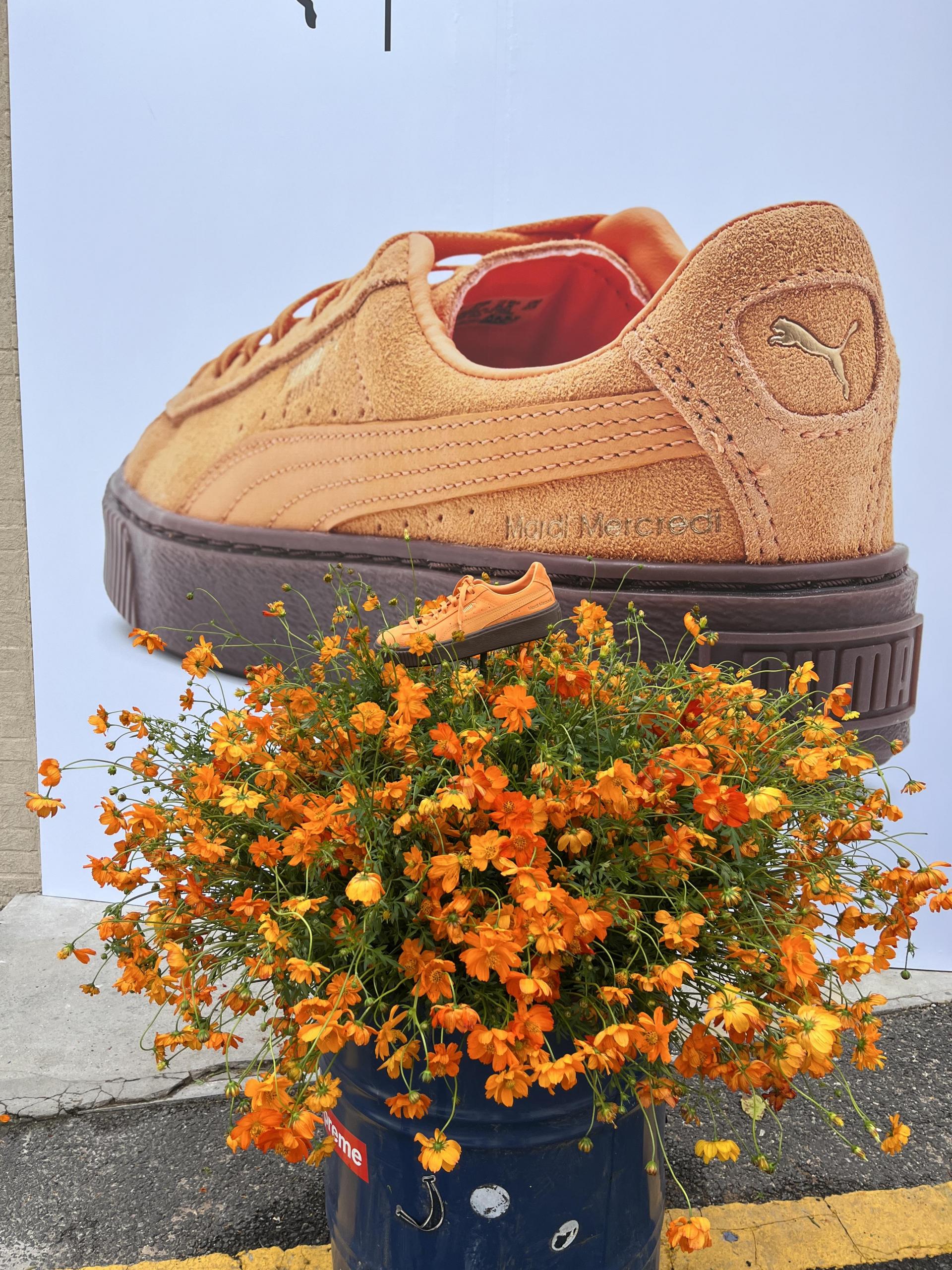 mardimercredi X puma Flower styling : botanique