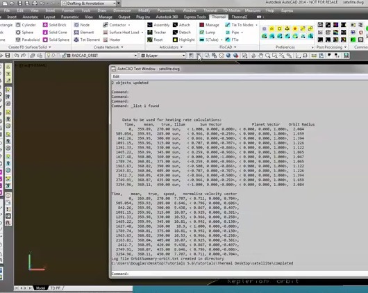 [Sinda/Fluint] AutoCAD 궤도 좌표 확인 방법 : ableMAX
