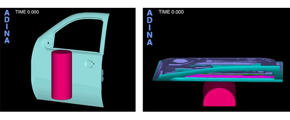 [충격해석] Impact Analysis using ADINA : ableMAX