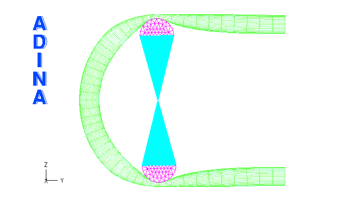 [ADINA] Tech Briefs : Fluid flow through continuously moving narrow gaps using ADINA FSI : ableMAX