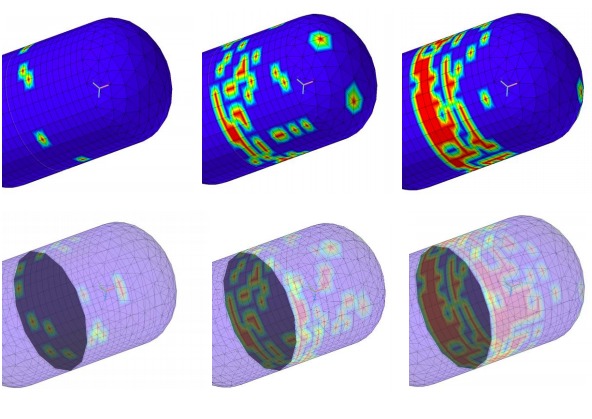 [SINDA/FLUINT] 스플래시 패턴 모델링 방법 (Splash pattern and mass of splashed ...
