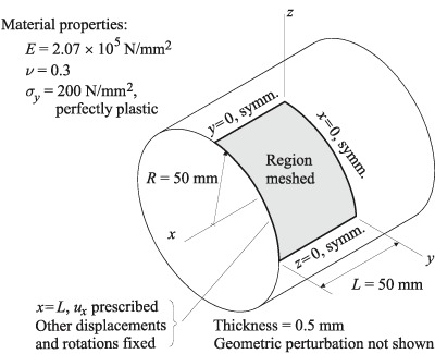 Shell 구조물의 대변형률 해석에 대한 벤치마크 문제 : ableMAX