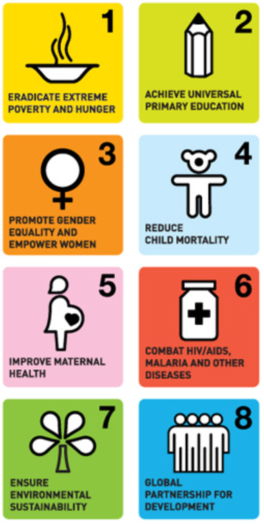 새천년개발목표 MDGs (2000~2015) : 젠디 > 글로벌 성평등 역사