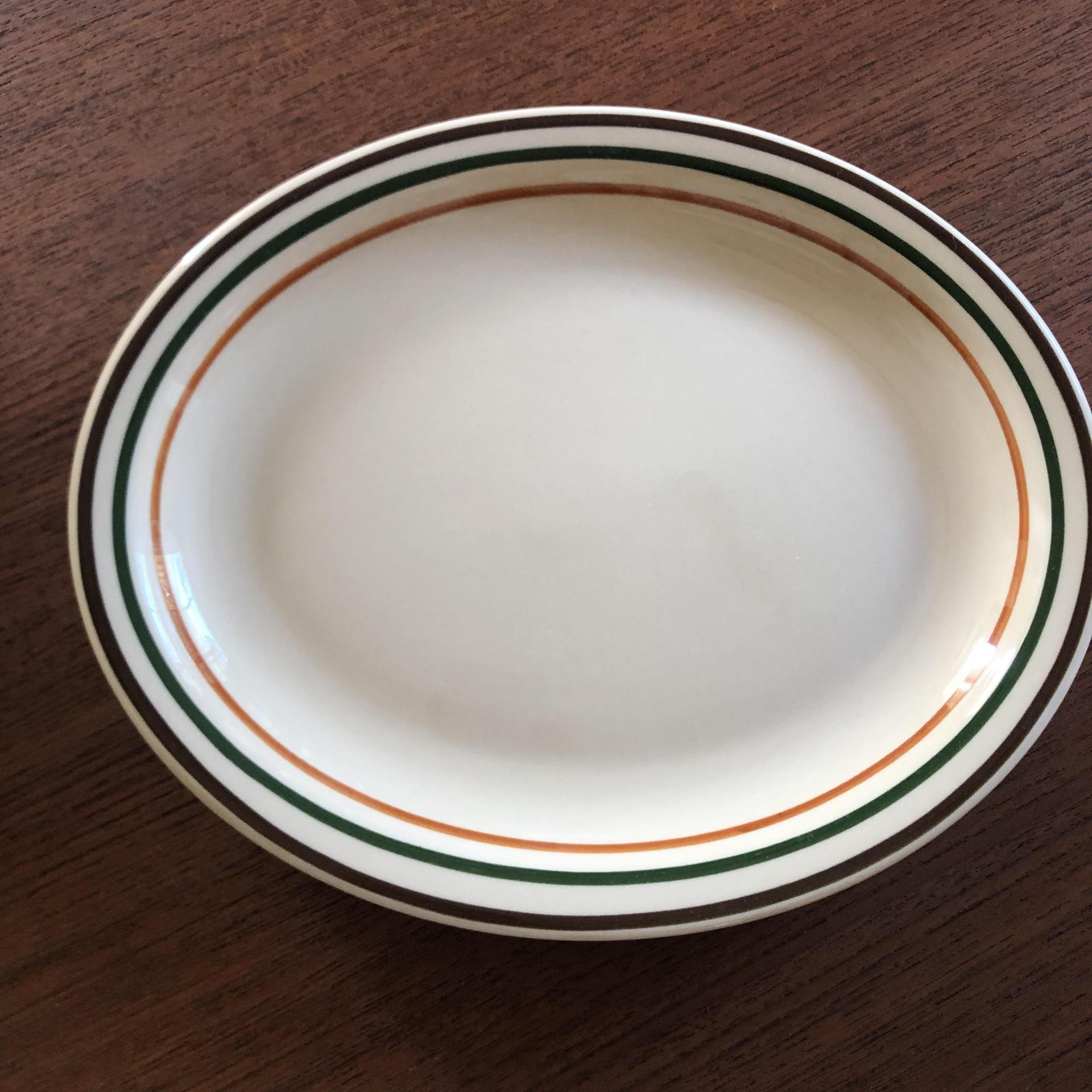 (재입고)Vintage Oval plate : minsmere