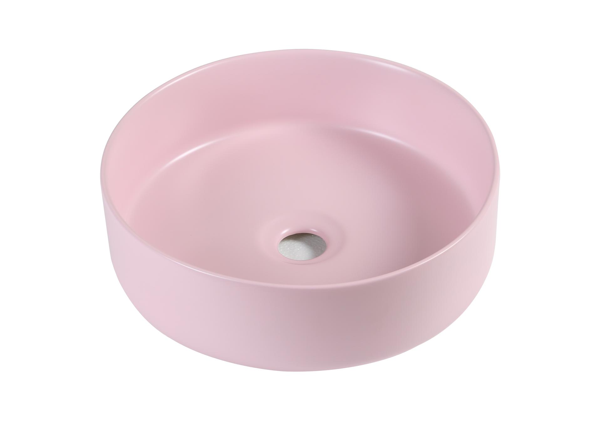 IS 7044 MATT PINK / 아이에스 7044 매트 핑크 (360 x 360 x 120) : 세면기 & 볼