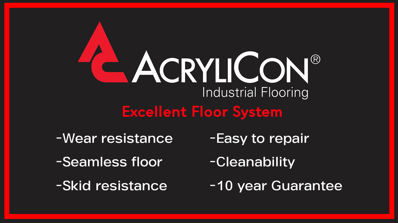 아크릴리콘 산업용 바닥재
