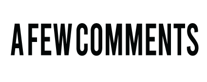 AFEWCOMMENTS 어퓨커멘츠