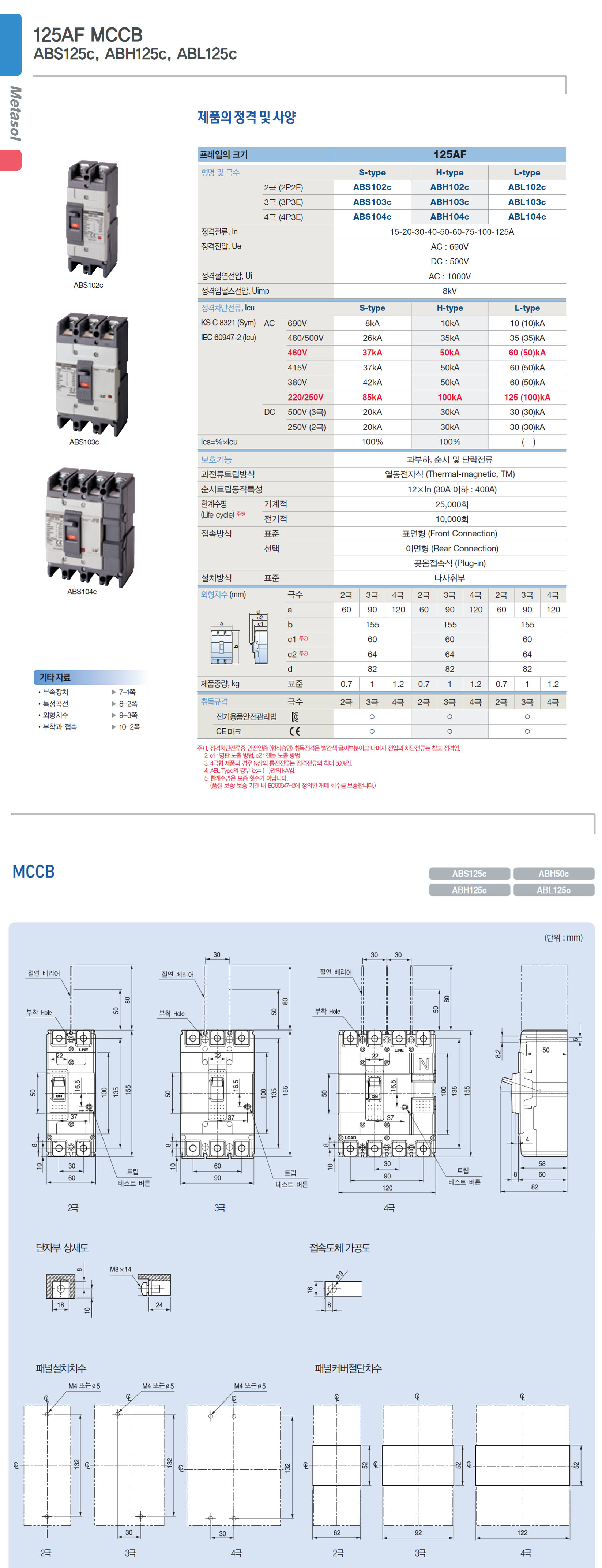 ABS 104c (LS일렉트릭) : 구매솔루션 EOS