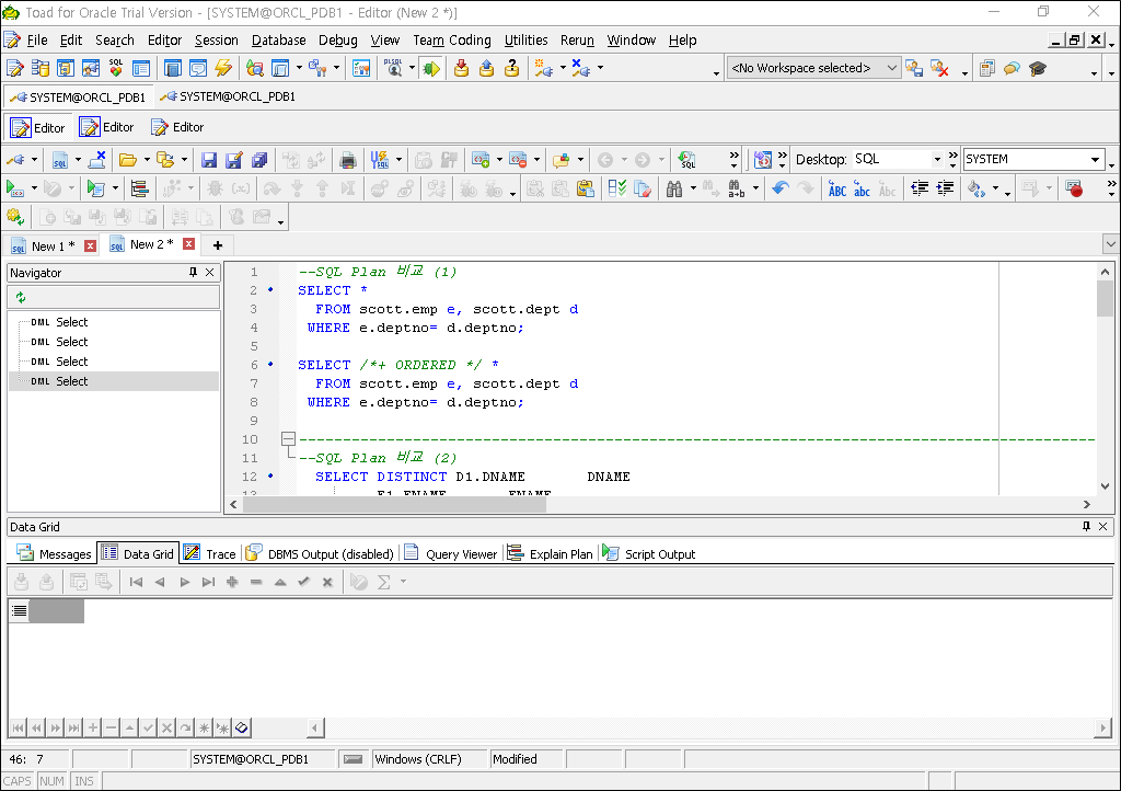 [Toad for Oracle] 작업 중인 Editor창 복구 : 토드 활용 TIP | 토드 커뮤니티 | Toad Community