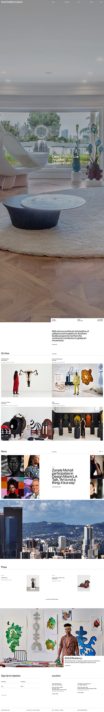 Southern Guild : 디자인 갤러리