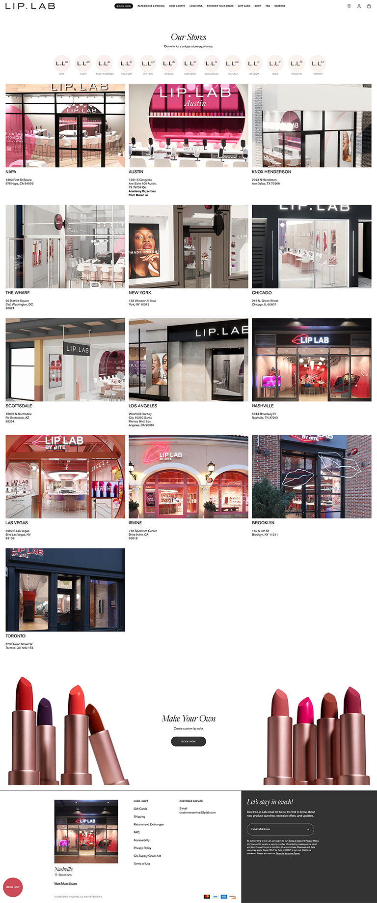 Lip Lab : 디자인 갤러리