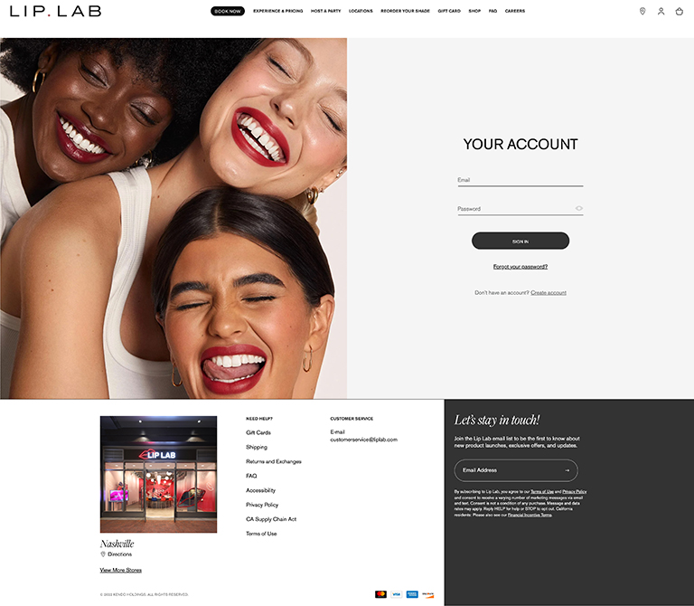 Lip Lab : 디자인 갤러리