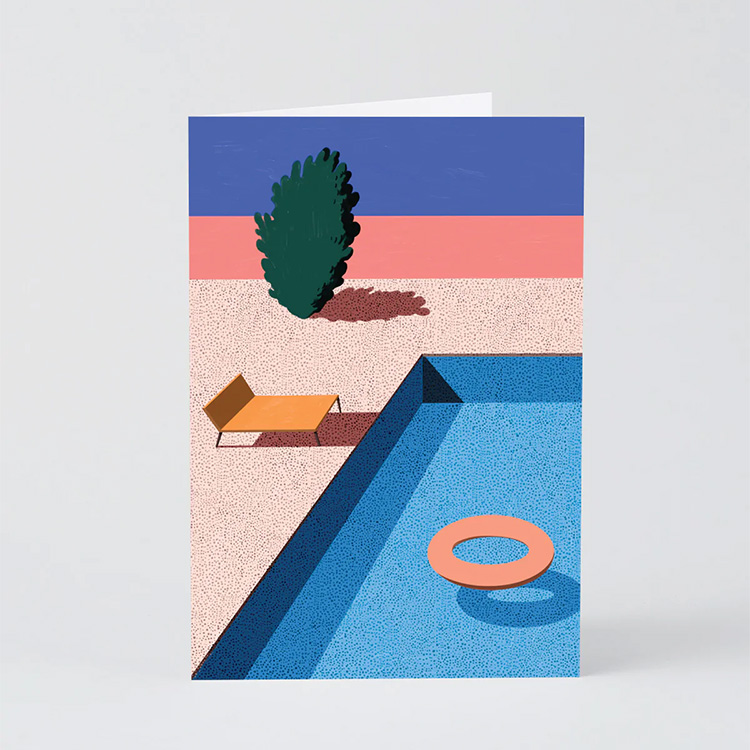 [ Wrap ] Post-dip Pool_ Art Card : 블룹 bloop ㅣ 프리미엄 키즈 라이프스타일