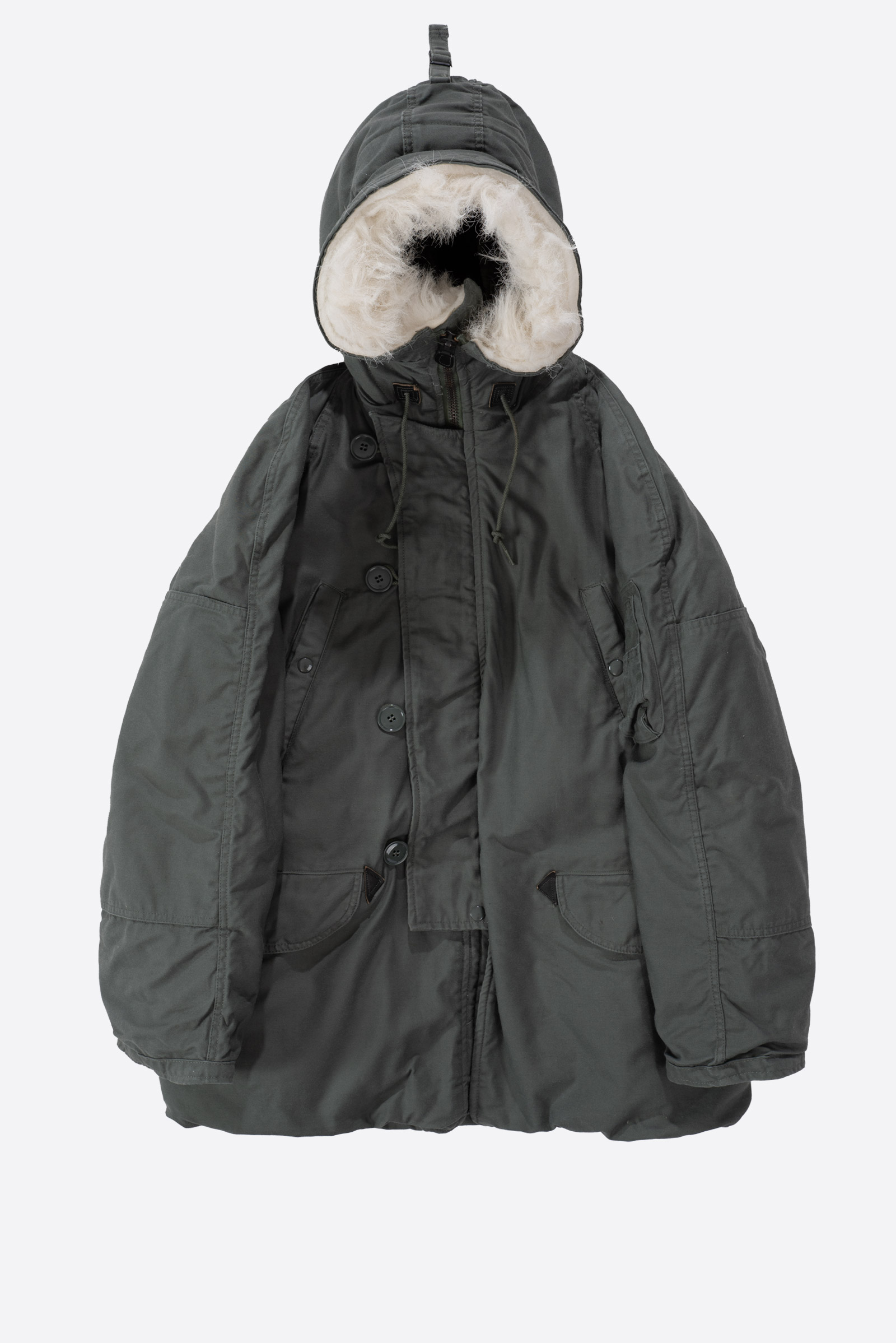 [100-105] Air Force N3B Extreme Cold Weather Parka 80s GREENBRIER No. 5248 : 월드피스 다이어트