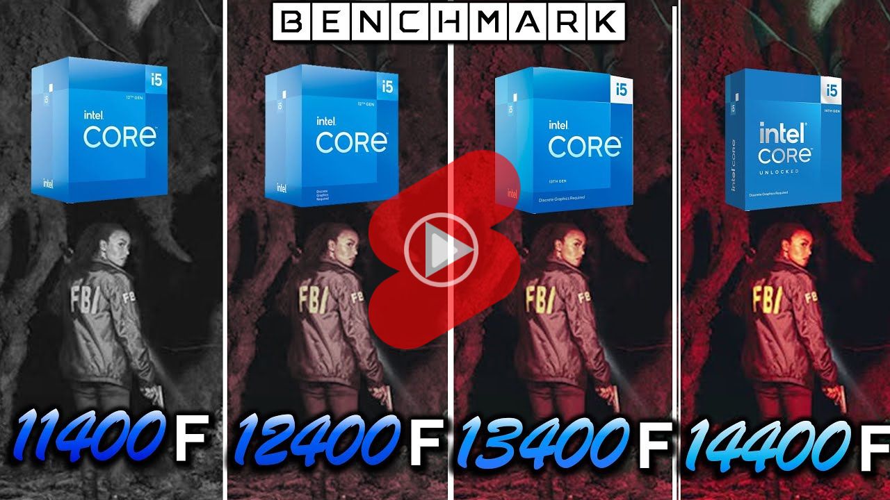 인텔 Intel i5 11400F vs 12400F vs 13400F vs 14400F 세대별 게임 성능 비교 + RTX ...
