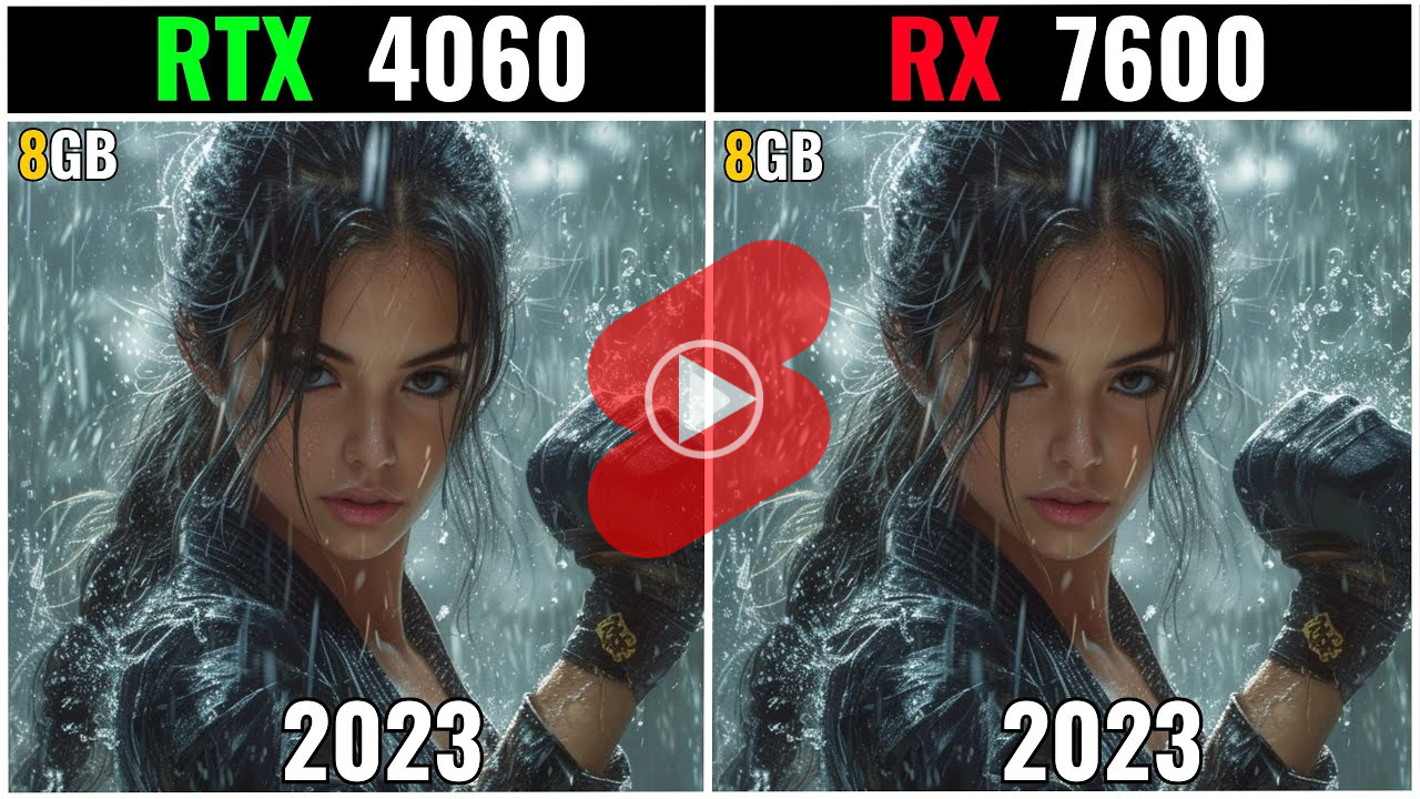 라데온 Rx 760O vs 엔비디아 RTX 4060게임 성능 비교- FHD, QHD, 4K 해상도 : PC 주요 부품 성능 확인과 비교