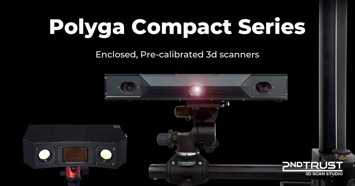 세컨트러스트 ㅣ 2ndTrust ㅣ 3D스캐너 ㅣ Polyga Compact 시리즈 (폴리가)