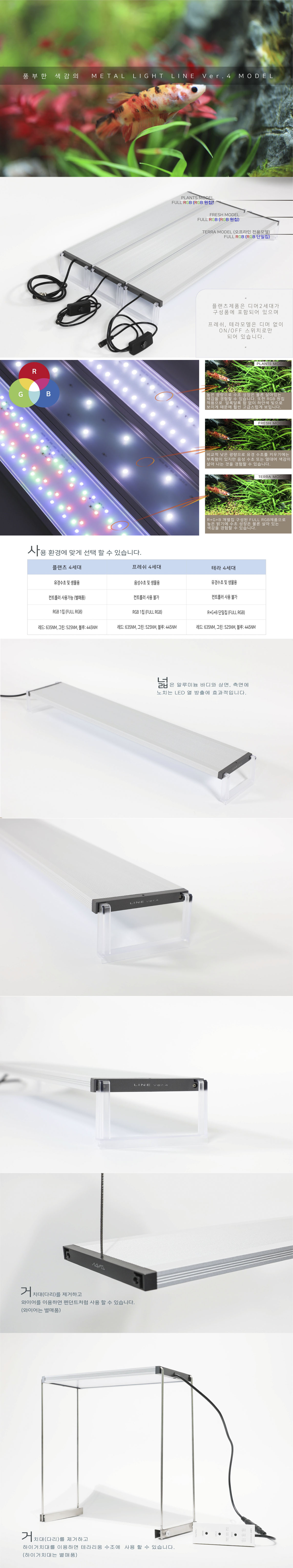 메탈라이트 line450 ver.4 플랜츠 : 수배상사 도매몰