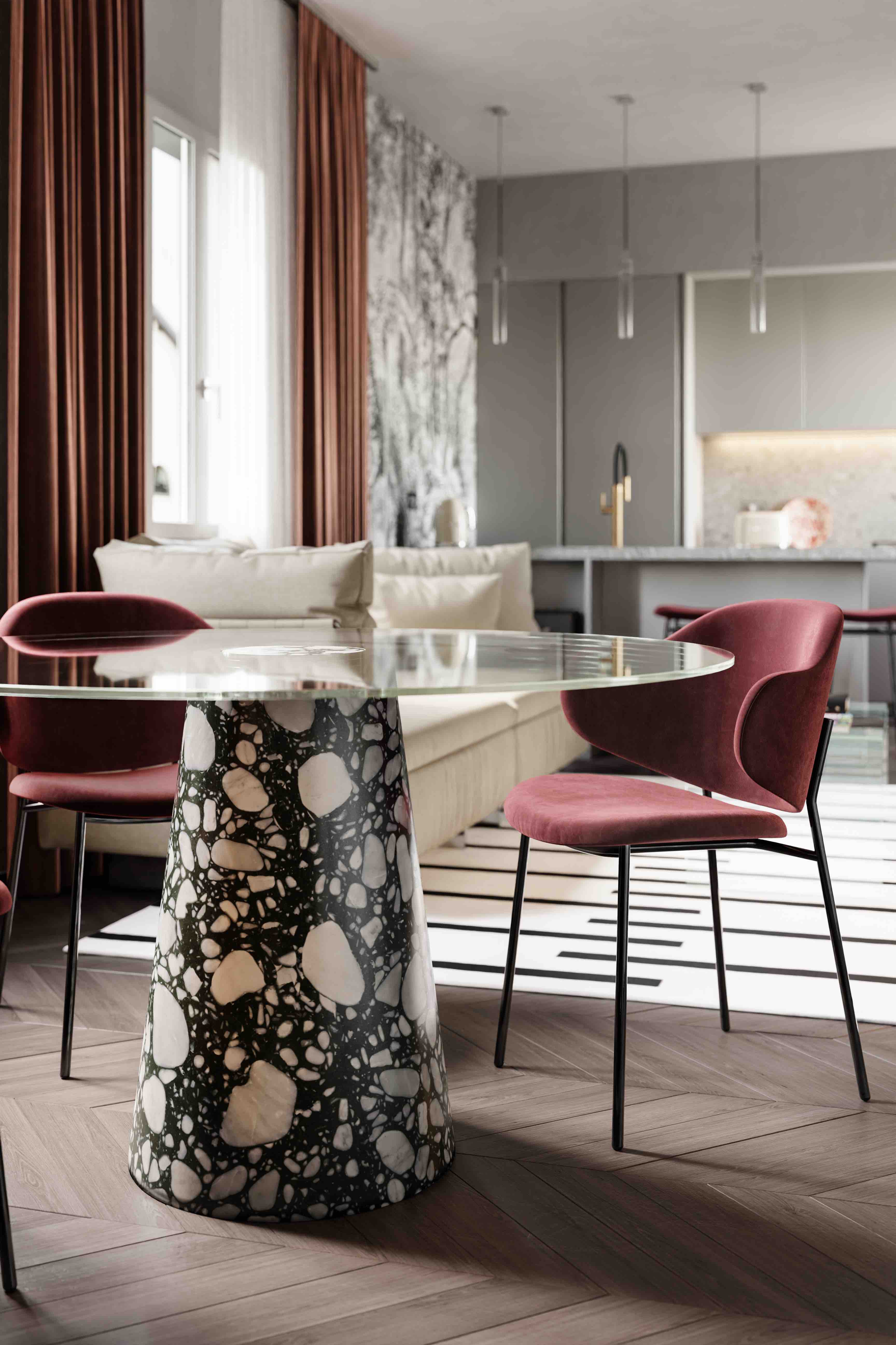 하이퍼데코레이션(hyperdecorativity) 을 적용한 이탈리아의 아파트 인테리어 : 가구웹진 : 인테리어 프로젝트