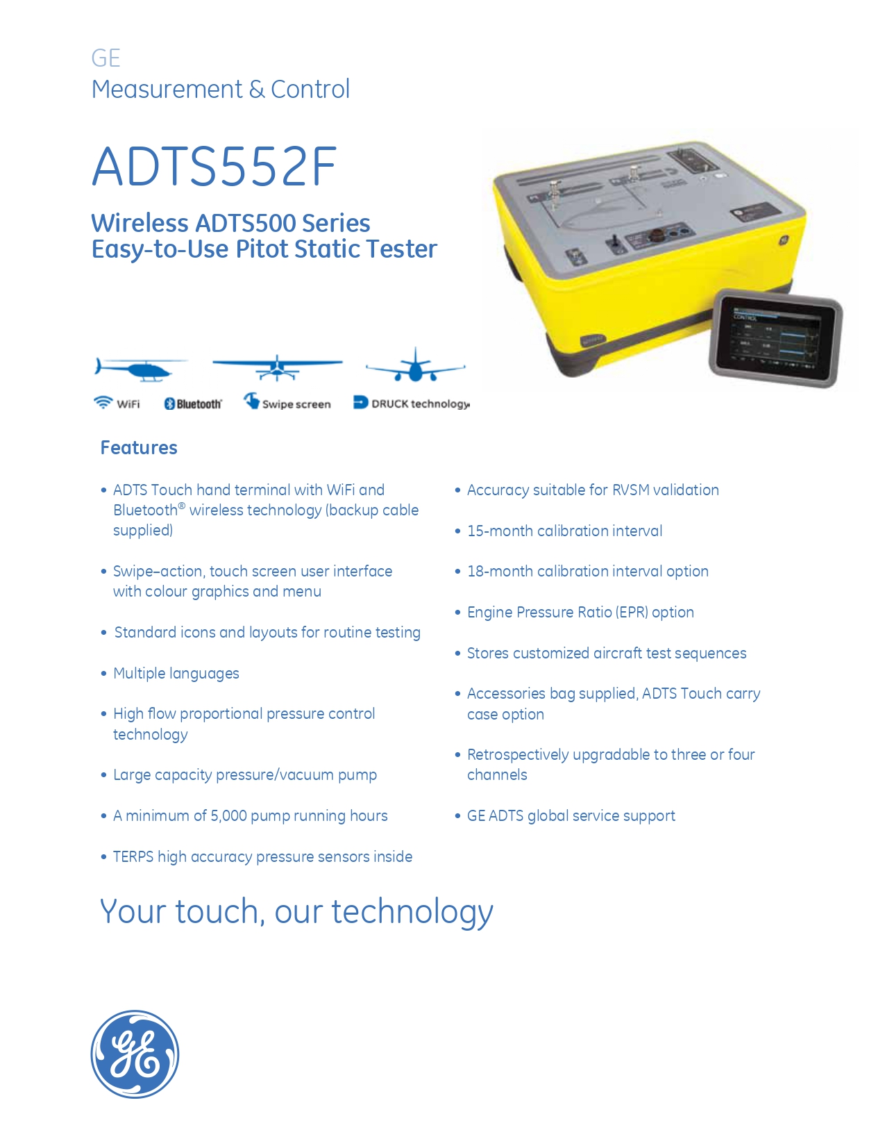 DRUCK ADTS553F 동정압 항공교정장비 (3CH) : 지니어스인더스트리 - 대한민국 No.1 산업장비 공급채널