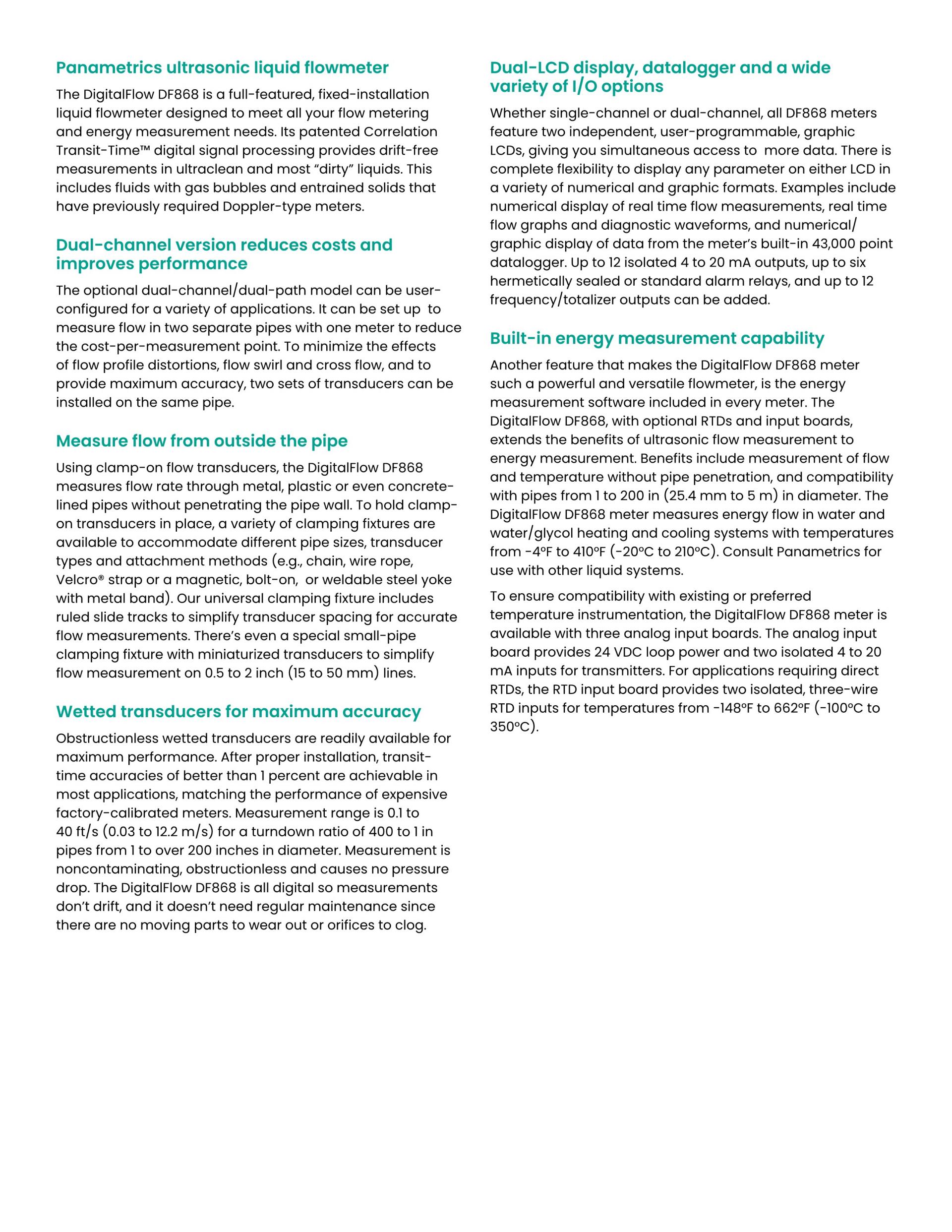 PANAMETRICS DigitalFlow DF868 초음파 클램프온 액체유량계 : 지니어스인더스트리 - 대한민국 No.1 산업 ...