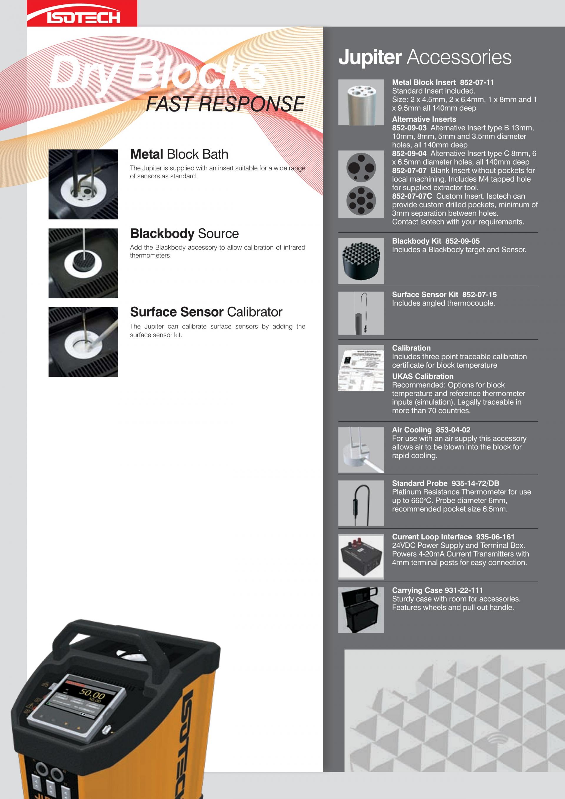 ISOTECH Jupiter 4852 고온 드라이블럭 (660℃) : 지니어스인더스트리 - 대한민국 No.1 산업장비 공급채널