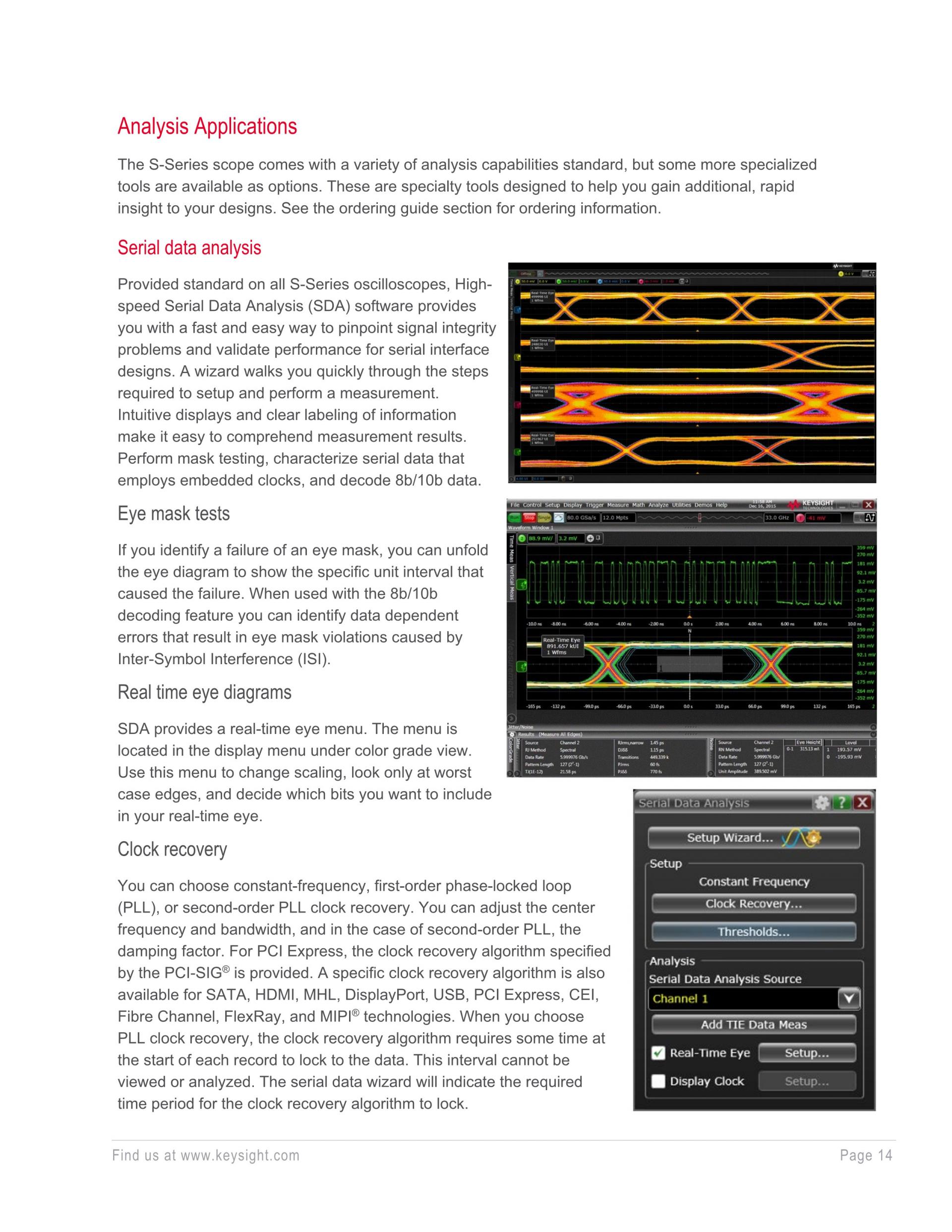 KEYSIGHT DSOS804A 고해상도 오실로스코프: 8 GHz, 아날로그 4채널 : 지니어스인더스트리 - 대한민국 No.1 ...
