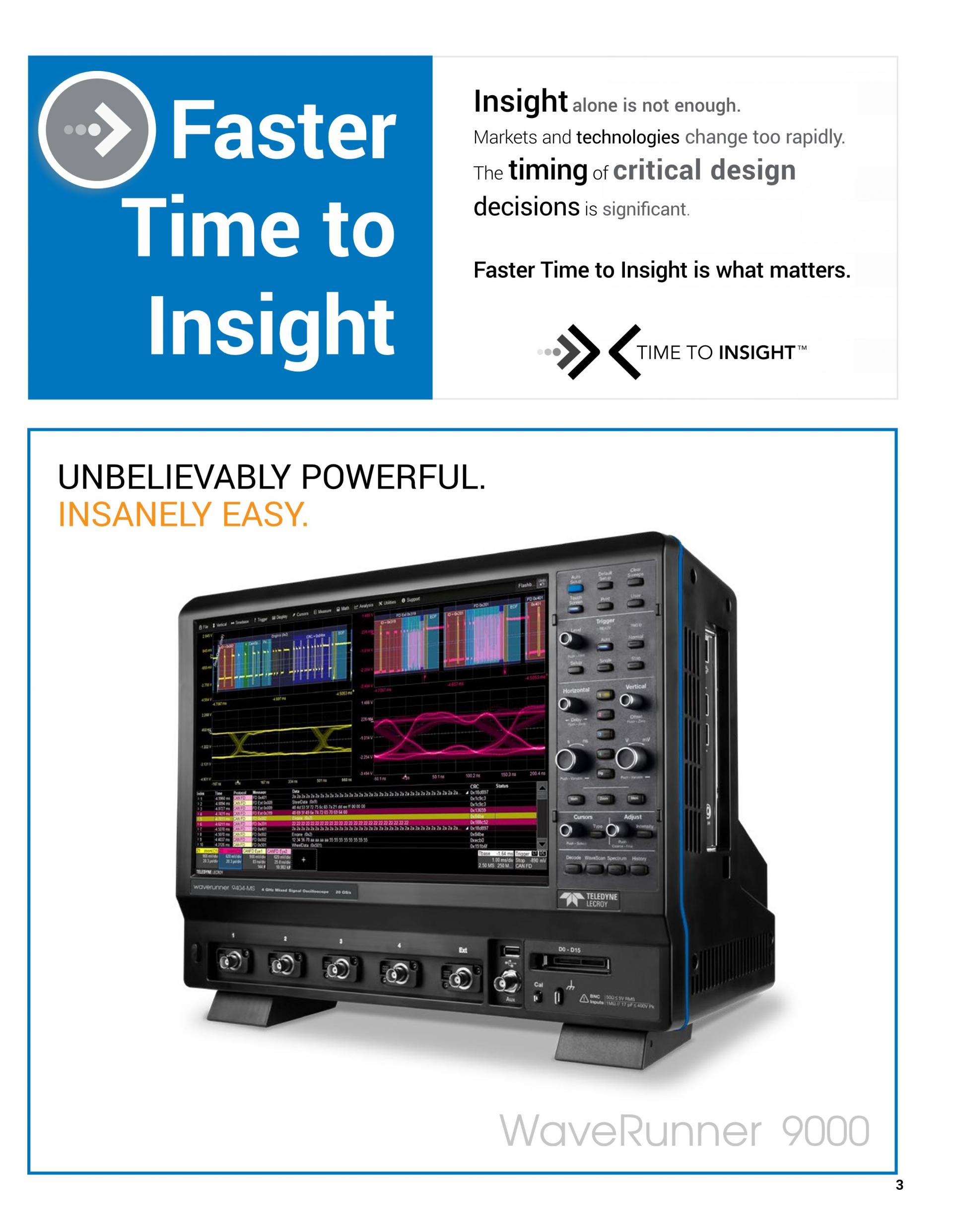 LECROY WAVERUNNER 9000 오실로스코프 : 지니어스인더스트리 - 대한민국 No.1 산업장비 공급채널