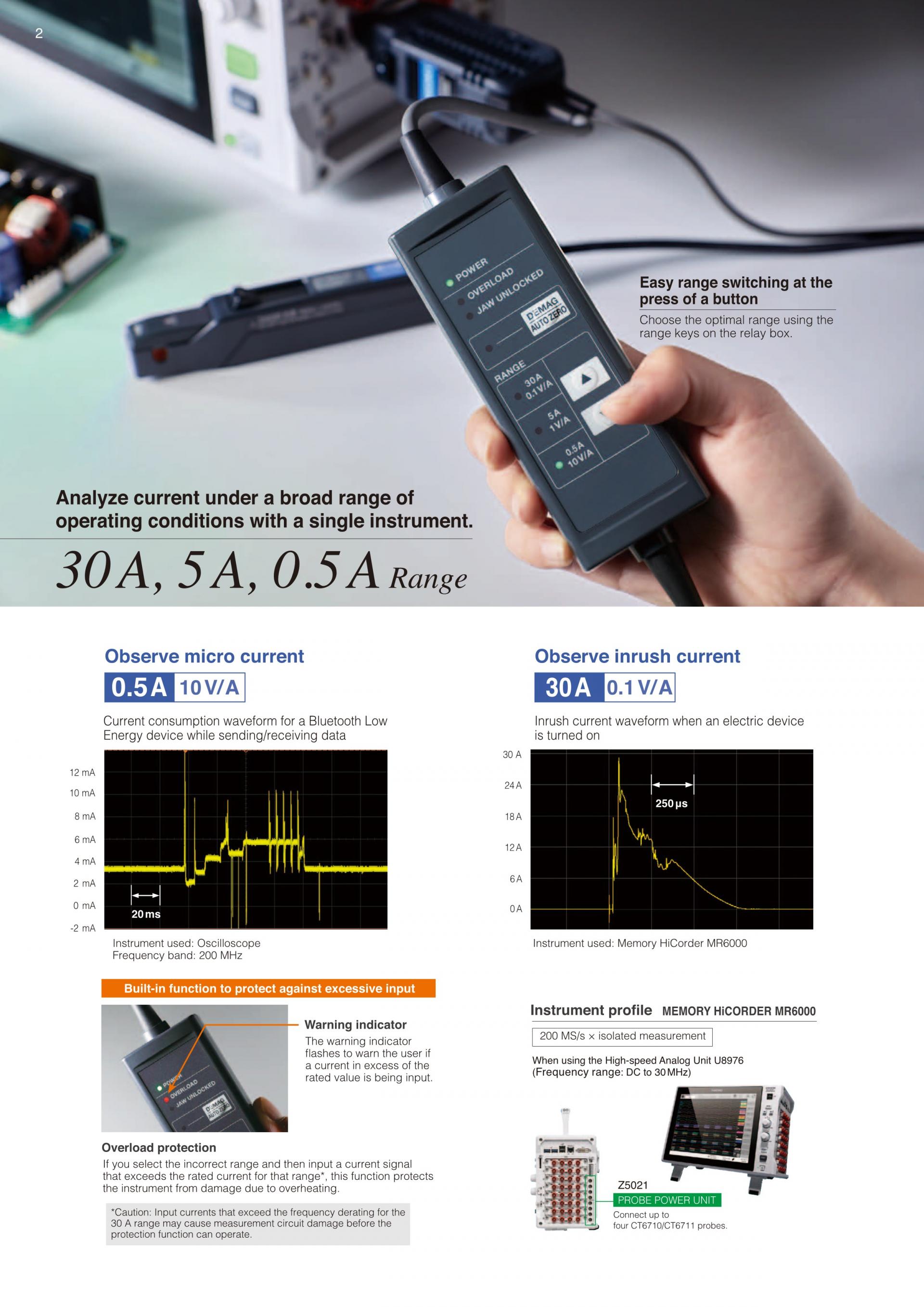 HIOKI CT6710 전류 프로브 : 지니어스인더스트리 - 대한민국 No.1 산업장비 공급채널