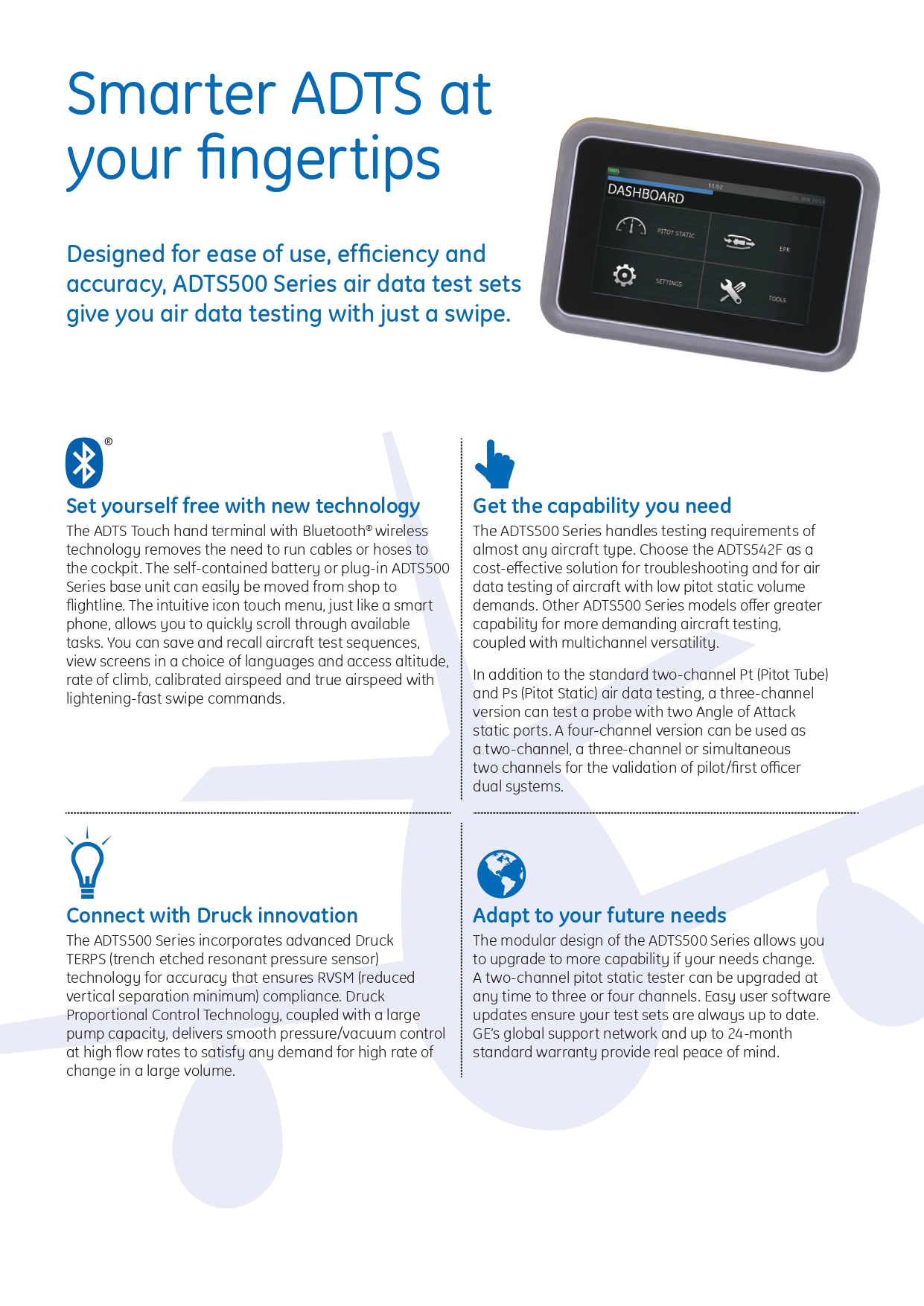 DRUCK ADTS553F 동정압 항공교정장비 (3CH) : 지니어스인더스트리 - 대한민국 No.1 산업장비 공급채널