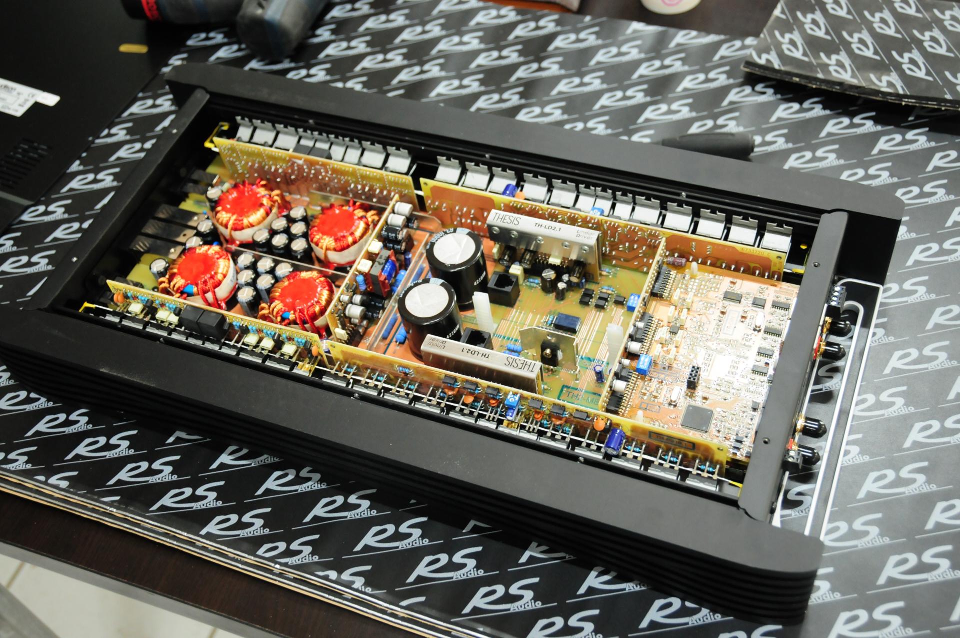 Audison THESIS Amp : 작업 사진들