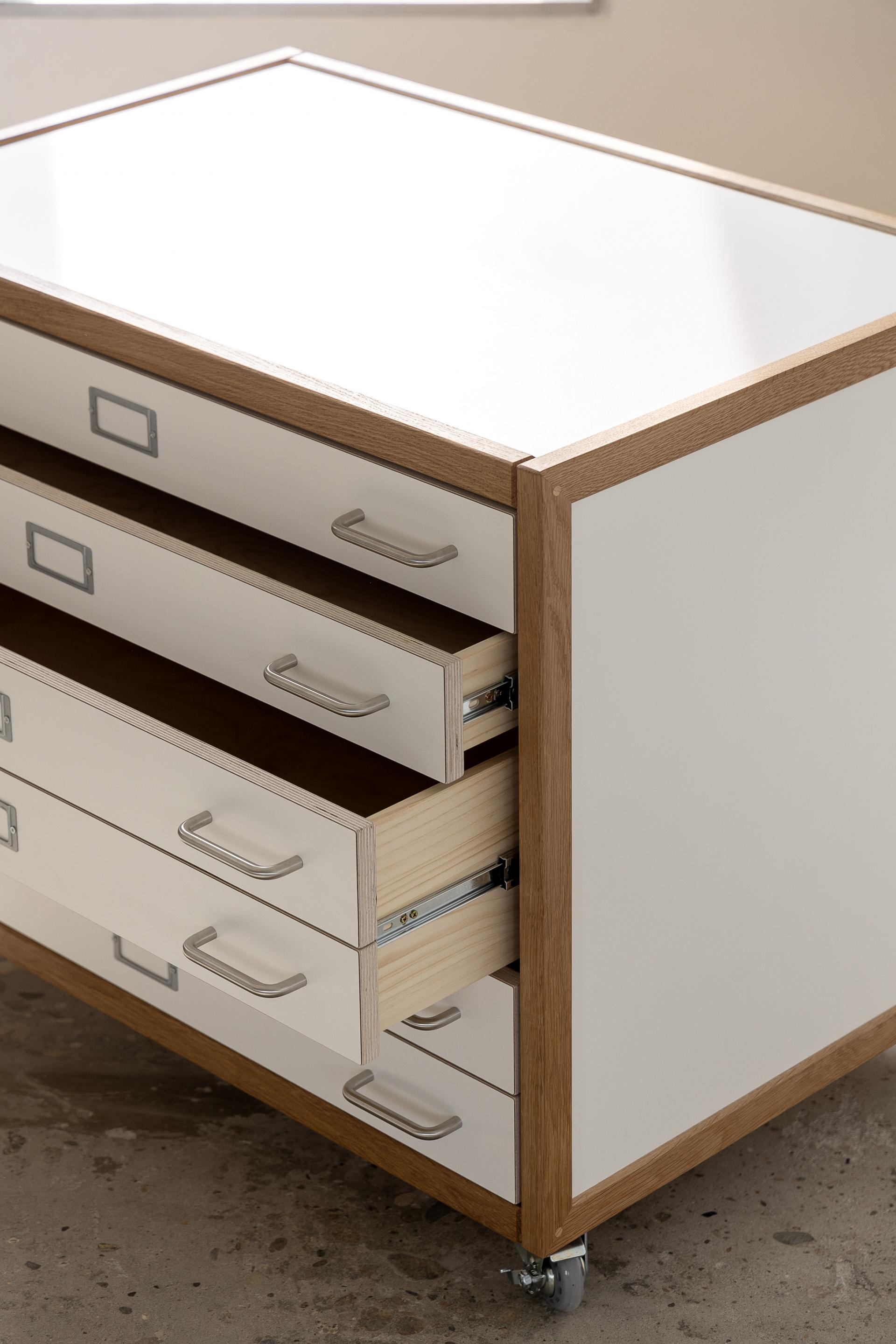 WHITE OAK FILE CABINET : BRWD 브라더우드