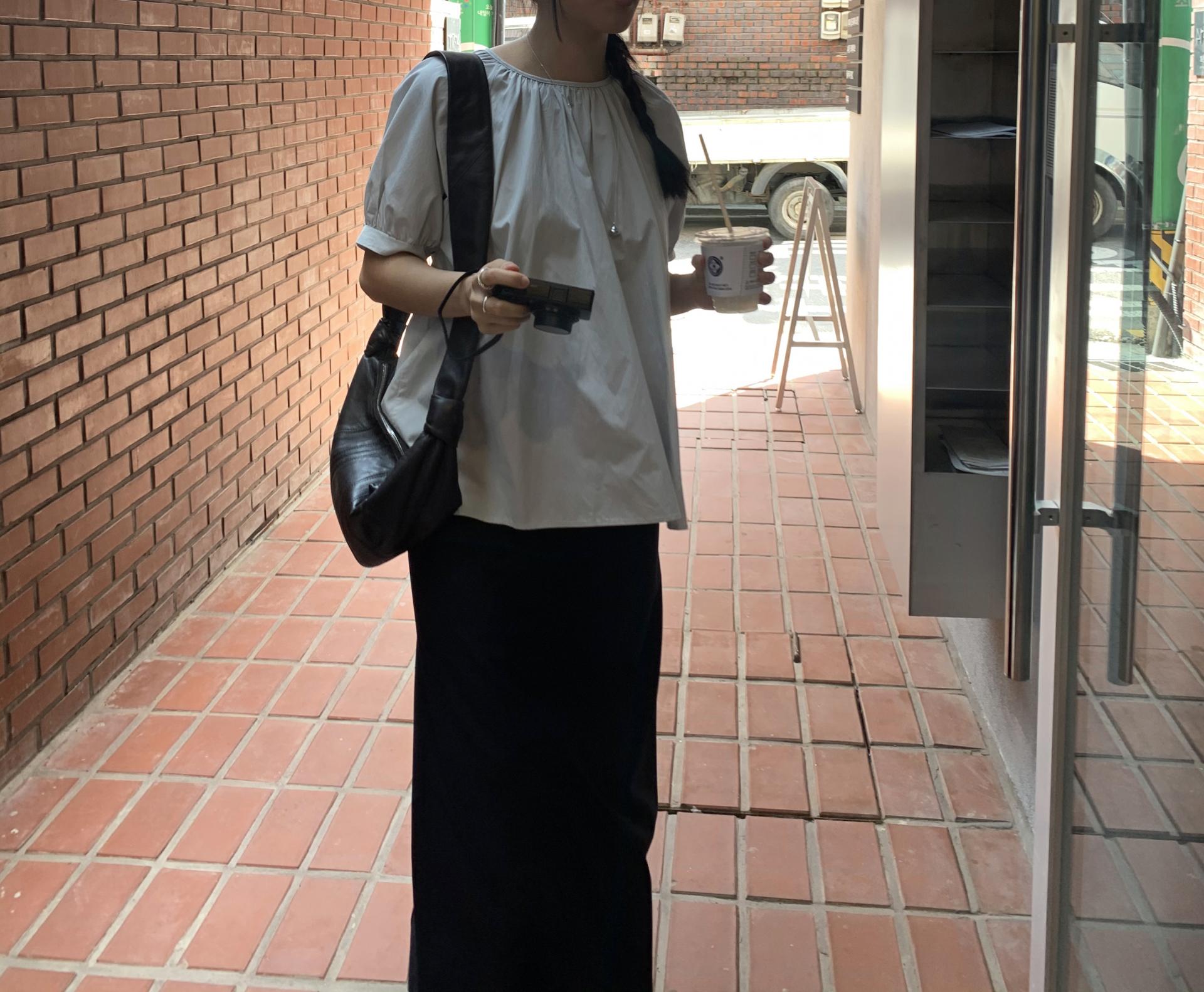 2-way button blouse : 씨유쑨