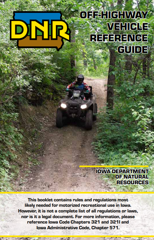 (DNR) Off-Highway vehicle reference guide : 전기이륜차